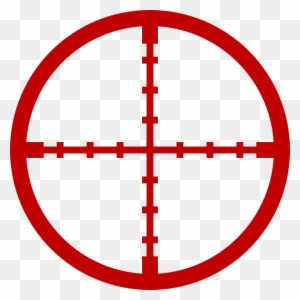 Crosshairs Clipart - Crosshair Sticker Png - Free Transparent PNG ...