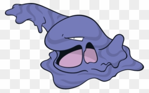Grimer Is The Sludge Pokémon, A Googly Eyed Purple - Bad Smell Pokemon ...