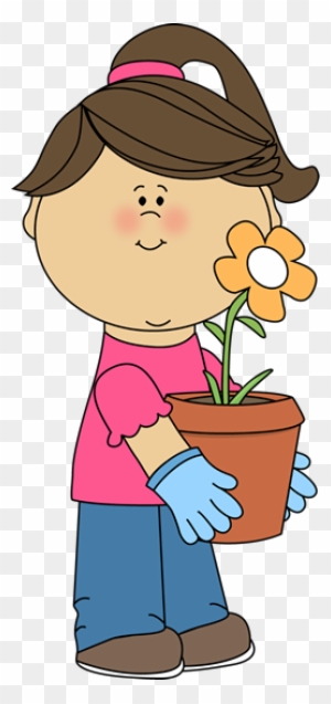 Mothers Day Flower Pot Clip Art Download - Planting Clipart - Free ...