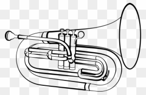 File - Baritone Marching - Svg - Marching Baritone Clipart - Free ...