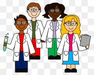 Scientist At Work Clip Art