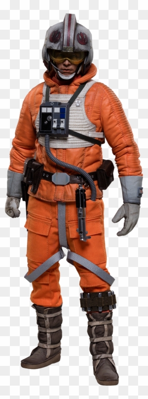 Star - Luke Skywalker Rogue Group Snowspeeder Pilot - Free Transparent ...