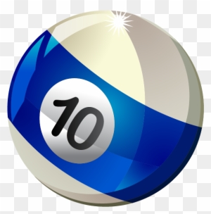 Billiard Ball 10 Png - Free Transparent PNG Clipart Images Download