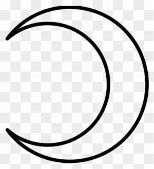 An Example Of A Crescent - Sailor Moon Crescent Moon Png - Free ...
