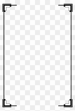 Clipart Frames And Borders Black And White, Transparent PNG Clipart ...