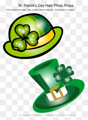Leprechauns Hat Saint Patricks Day Clipart Png Images - St Patrick's ...