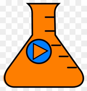 Erlenmeyer, Flask, Fluid, Chemistry, Orange, Media - Chemistry Clip Art ...