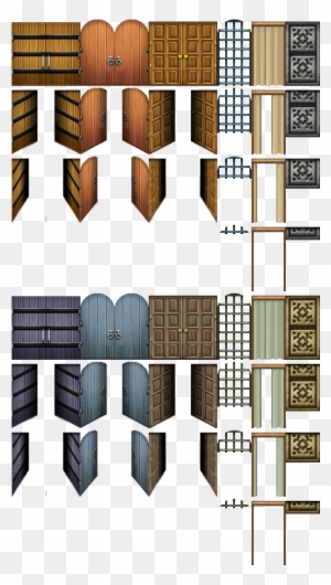 Indrah's Tile Closet - Rpg Maker Mv Door - Free Transparent PNG Clipart ...