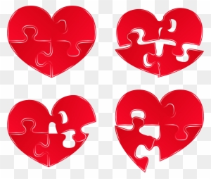 Heart Puzzle Clipart, Transparent PNG Clipart Images Free Download ...