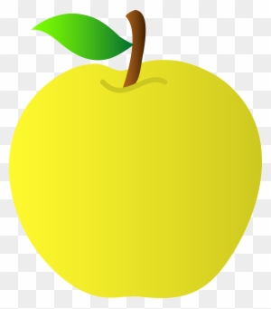 Yellow - Apple - Clipart - Apple Clip Art - Full Size PNG Clipart ...