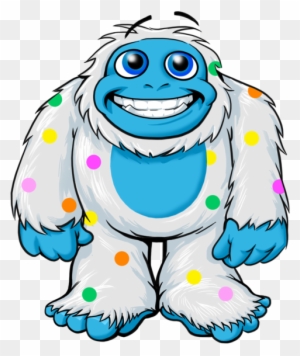 Frozeti The Yeti - Dippin Dots Yeti - Full Size PNG Clipart Images Download