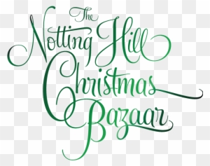 Notting Hill Christmas Bazaar - Calligraphy - Free Transparent PNG ...