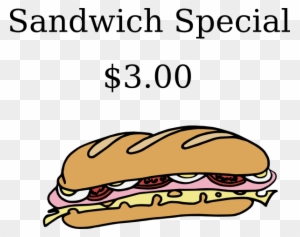 Cartoon Sub Sandwich Png - Free Transparent PNG Clipart Images Download