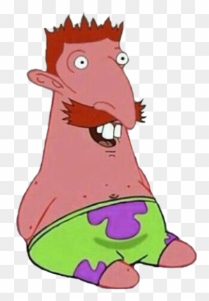 Patrick Star With A Sock On His Head - Patrick With A Sock On His Head ...