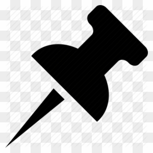 Push Pin Icon - Push Pin Icon Transparent - Free Transparent PNG ...