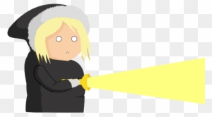 Cartoon Character With Flashlight By Gamel3ox On Deviantart - Cartoon ...