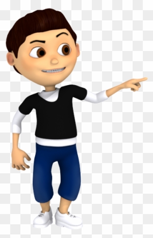 Pointing Boy - Pointing Boy Clipart - Free Transparent PNG Clipart ...