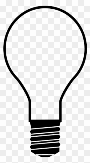 File - Light Bulb-silhouette - Svg - Wikimedia Commons - Silhouette ...