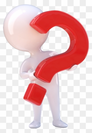 3d Question Mark Man - Textile - Free Transparent PNG Clipart Images ...