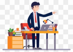 Store Owner Clipart