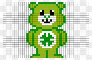 Pixel Art Design Gallery - Hama Beads Care Bears - Free Transparent PNG ...