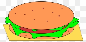 Hamburger Cheeseburger Junk Food French Fries Fast - Hamburger Clip Art ...