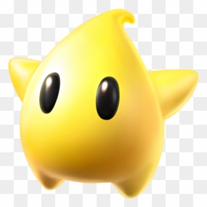 Official Artwork Of A Yellow Luma From Super Mario - Super Mario Galaxy ...