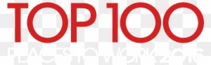 The Top 100 Places To Work Logo - Top 100 Places To Work 2017 - Free ...