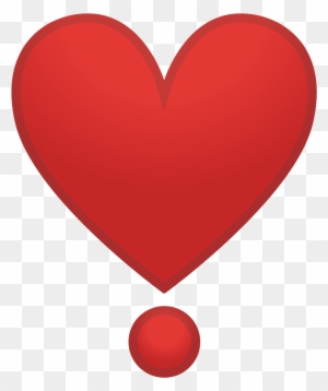 12154 Heavy Heart Exclamation Icon - Google Points - Free Transparent ...