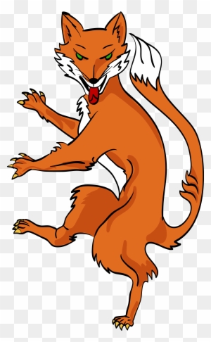Fox Vector Image - Coat Of Arms Fox Symbol - Free Transparent PNG ...