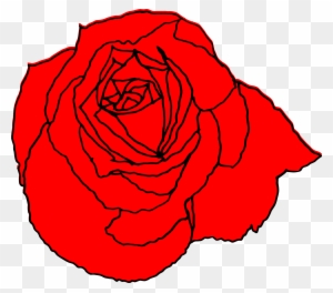 15 Simple Roses Drawings - Red Roses Simple Drawing - Free Transparent ...