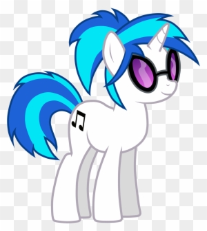 Mustache By Jennieoo - My Little Pony With A Moustache - Full Size PNG ...