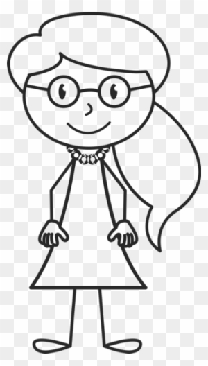 Stick Figure With Glasses - Free Transparent PNG Clipart Images Download