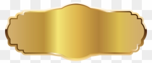 Gold Label Template Clipart Png Imageu200b Gallery - Gold Labels Png ...