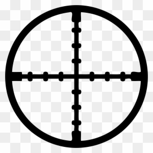 Crosshairs Clipart - Crosshair Sticker Png - Free Transparent PNG ...