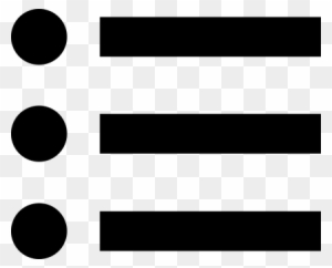 Bulleted List Icon - Bullet Point List Clipart - Free Transparent PNG ...