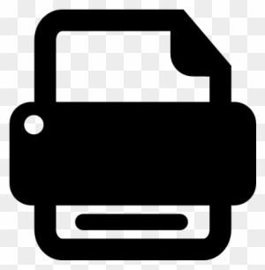 Print Button Vector - Print Button Black Png - Free Transparent PNG ...