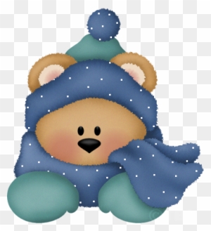 Teddy Bear Clipart Winter - Winter Teddy Bear Clip Art - Free Transparent PNG Clipart Images ...