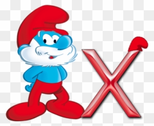 Free Alphabet, Smurf Alphabet, A-z, Png Graphics, Letter - Papa Smurf ...