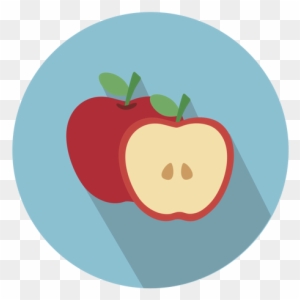 Apple Circle Icon Png - Free Transparent PNG Clipart Images Download