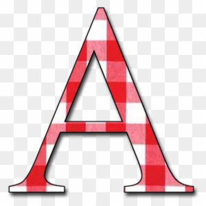 Granny Enchanted's Blog - Letter A In Red - Free Transparent PNG ...
