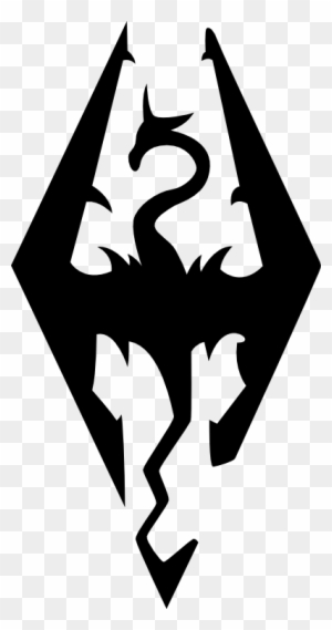 Skyrim Logo - Vector - Imperial Logo Skyrim - Free Transparent PNG ...