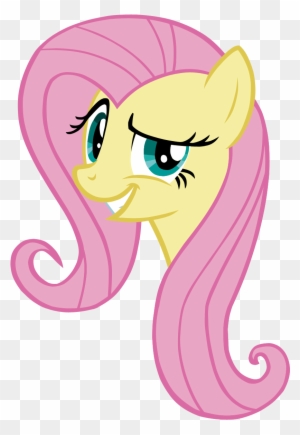 Mlp Fluttershy Face Vector