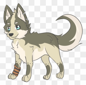 Drawn Husky Chibi - Anime Husky Puppy - Free Transparent PNG Clipart ...