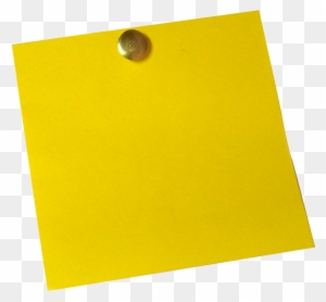 Sticky Note Clipart Post-it Note Paper Clip Art - Yellow Post It ...
