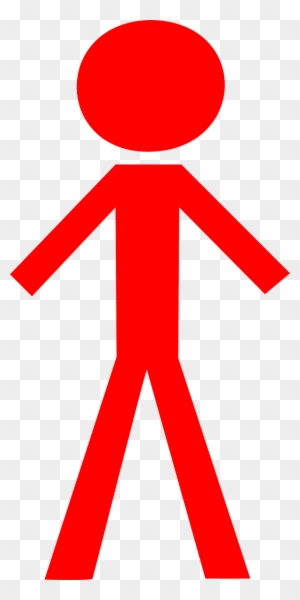 Stick Figure Red Man Isolated Png Image - Red Stick Figure Clip Art ...