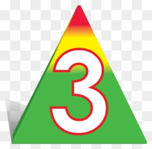 Number Three - Number - Full Size PNG Clipart Images Download