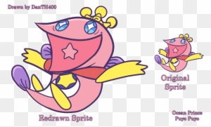 I Decided To Redraw Ocean Prince Sprite Form Puyo Puyo - Puyo Puyo ...
