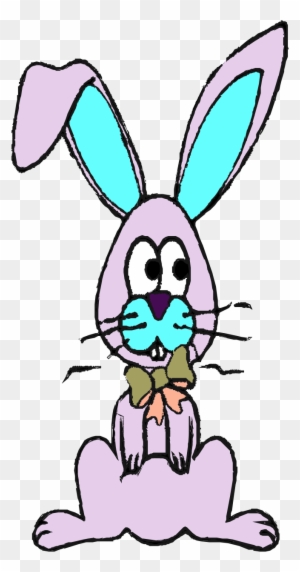 Free Easter Coloring Bunny Rabbit Clip Art - Cut Out Animal Shapes ...