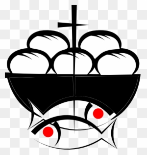 Bread And Fish Symbol - Free Transparent PNG Clipart Images Download